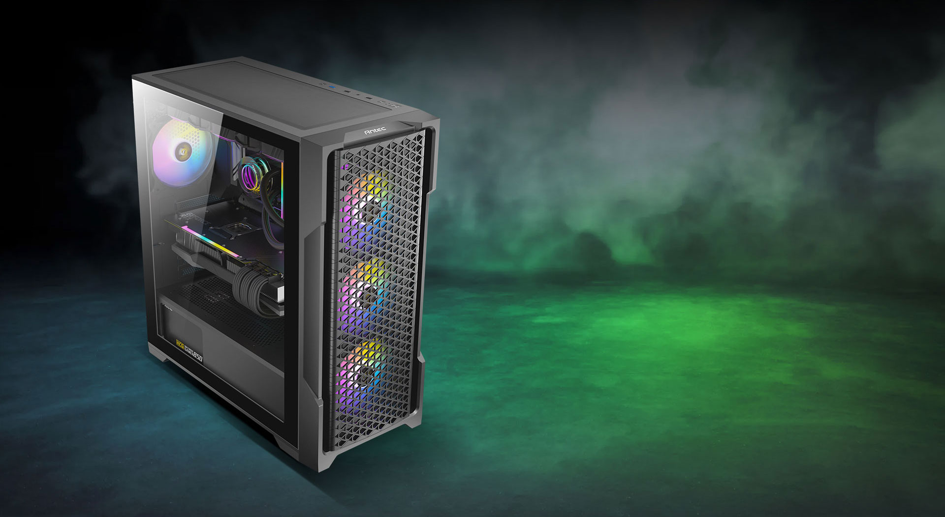 NeweggBusiness - ANTEC AX Series AX90 Mid-Tower ATX Gaming Case, High-Airflow Mesh Front Panel ...